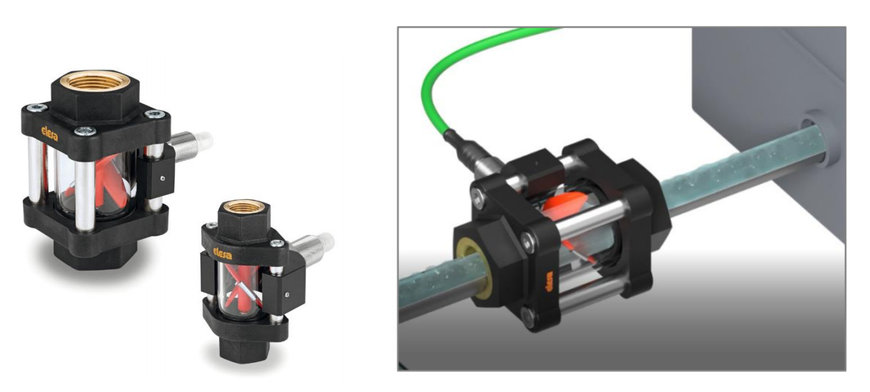 Check and measure the flow: new HVF-E visual flow indicator with flow ...